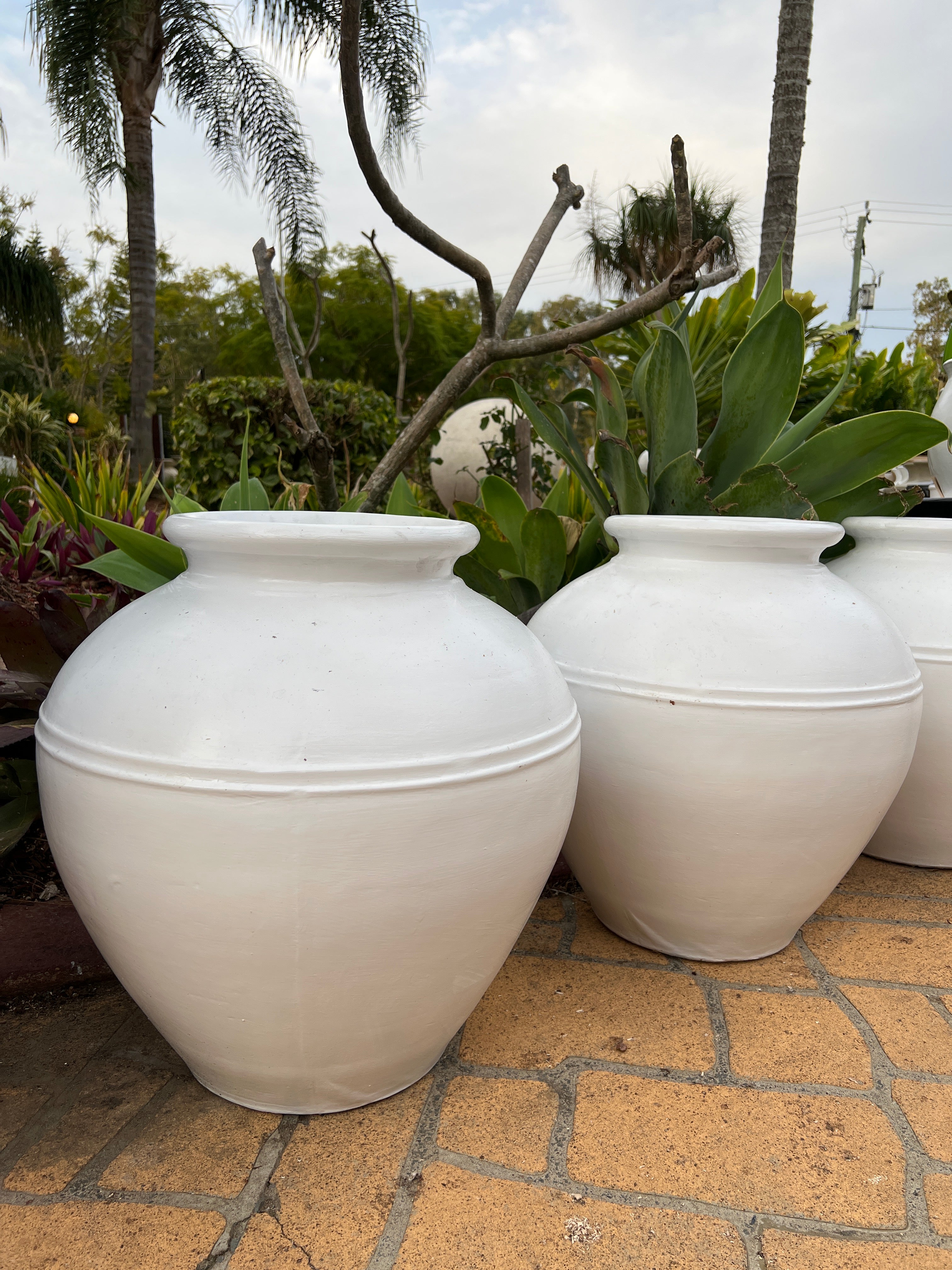 Rustic Sphere Pot – Palms of Bali