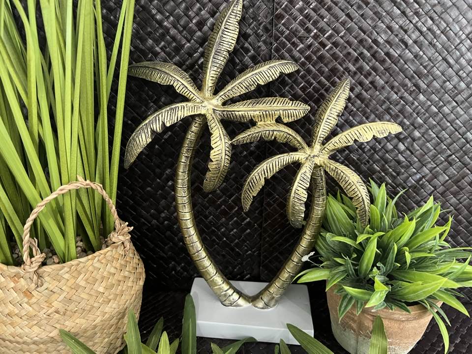 Palm Tree Ornament/Marble Base – Palms of Bali