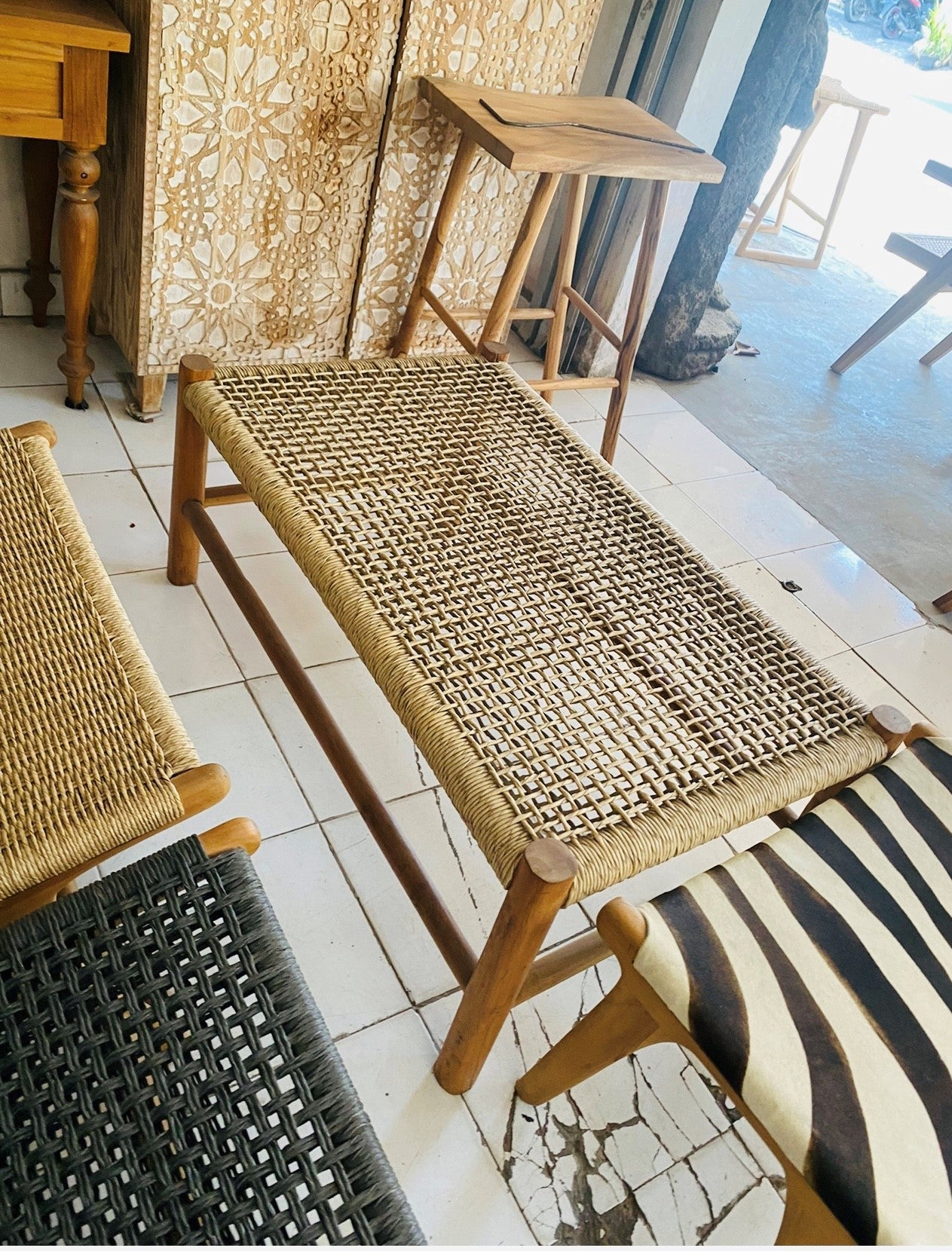 Table Hand Made Rattan – Palms of Bali