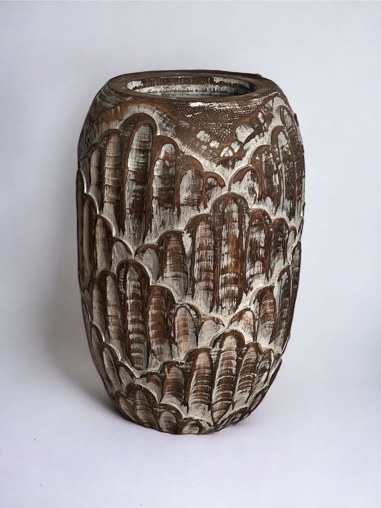 Wooden Sea Shell Pot – Palms of Bali
