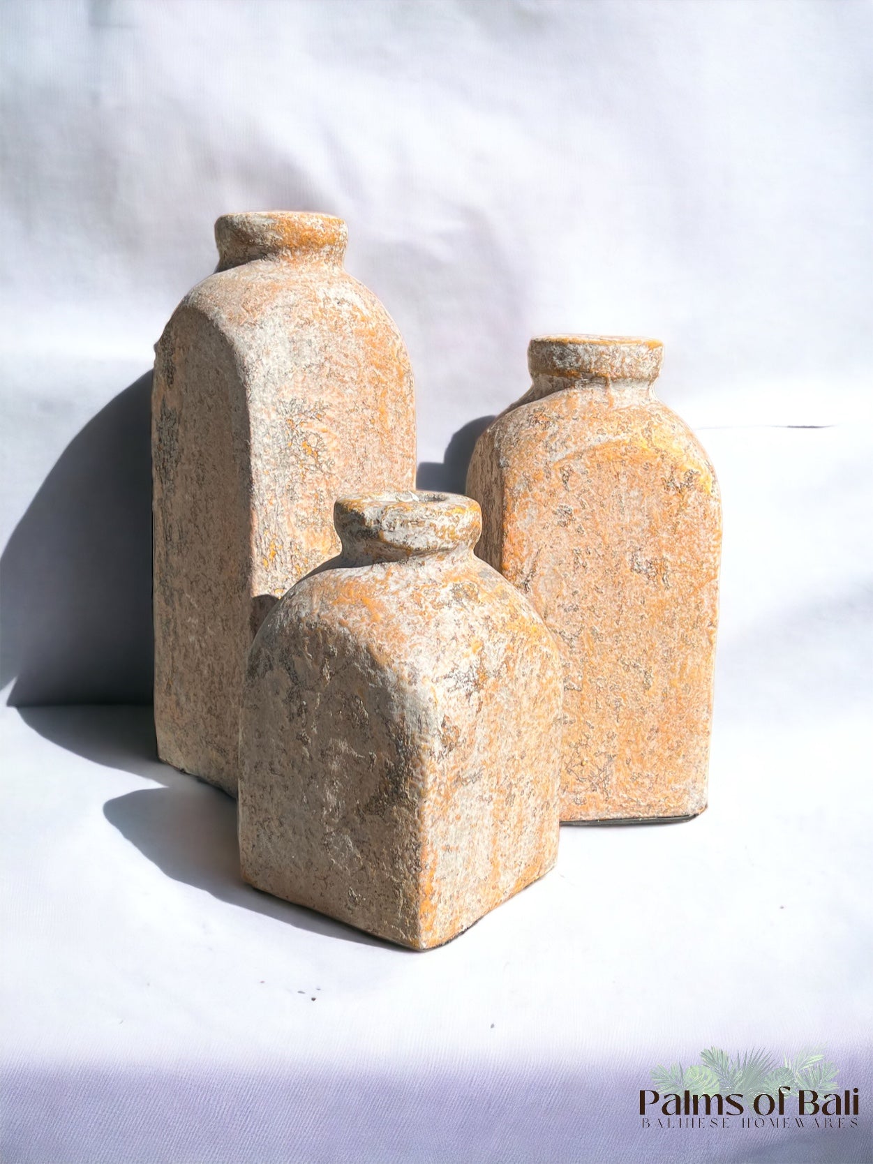 Rustic Apricot Pot – Palms of Bali