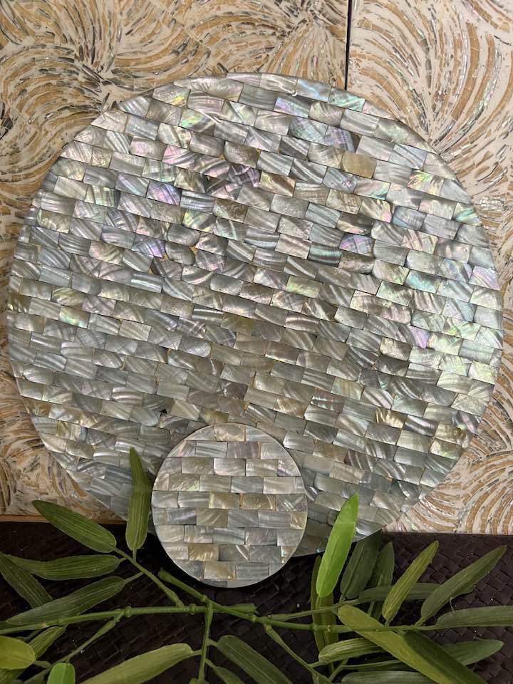 Shell Round Placement + Coaster Style 1 – Palms of Bali